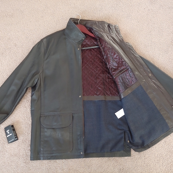 Imper Piel | Jackets & Coats | Imper Piel 0 Leather Coat Sz 54 | Poshmark